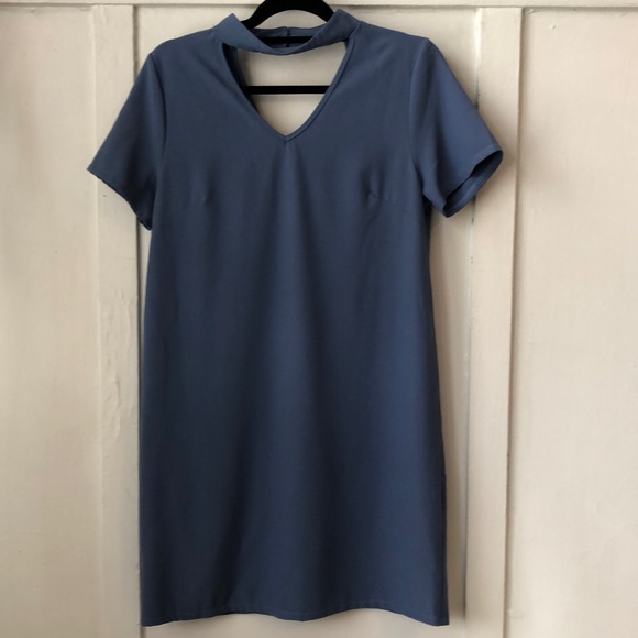 Peppermint | Dresses | Nwot Peppermint Boutique Blue Dress | Poshmark